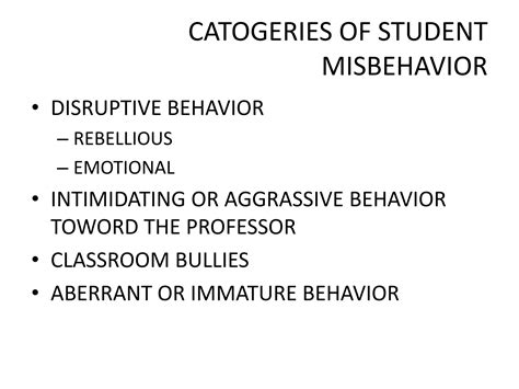 Managing Distruptive Classroom Behavior Pptx Managing Distruptive Classroom Behavior Pptx