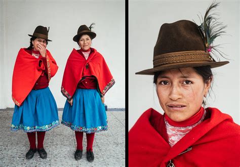 Quechua Women In Ecuador Kamran On Bike