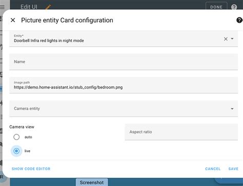 Creating A Live Video Stream On A Dashboard Frontend Home Assistant Community