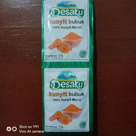 Jual Desaku Kunyit Bubuk Shopee Indonesia