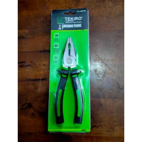 Jual Tekiro Tang Kombinasi Linesman Pliers Shopee Indonesia