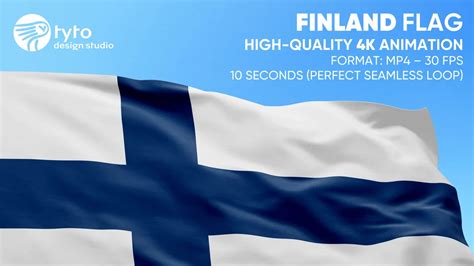Finland Flag Tyto Flags Animated Country Flags 4k Svg Downloads