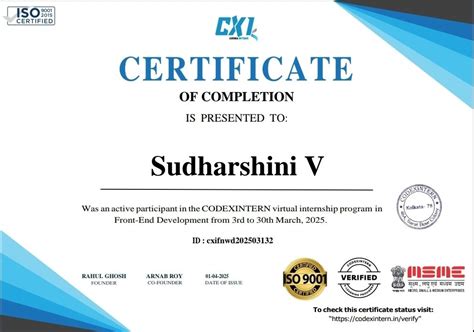 Frontenddevelopment Codexintern Internship Webdevelopment React