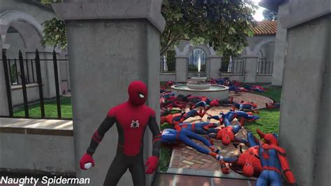 Gta V Naughty Spiderman Funny Moment Prank Gone Wrong Ep2 Youtube