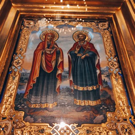 Престольный праздник в день памяти святых мучеников Адриана и Наталии