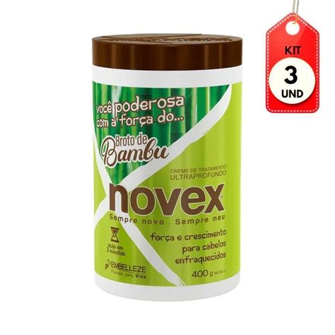 Creme Novex Bambu Pontofrio