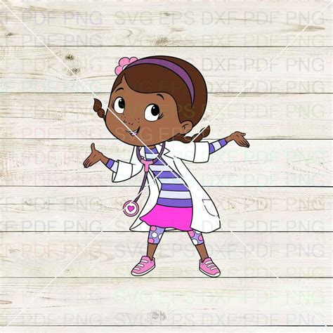 Doc Dottie Mcstuffins Svg Dxf Eps Pdf Png Cricut Cutting File