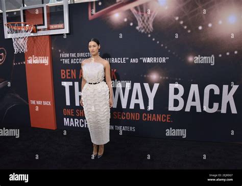 Janina Gavankar Arrives At The Warner Bros Pictures The Way Back Los