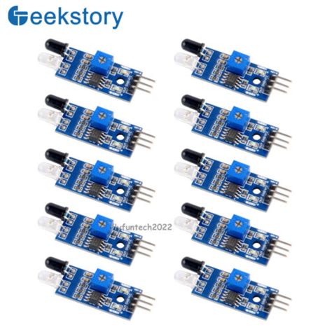 10pcs Ir Infrared Obstacle Avoidance Sensor Module For Arduino Smart