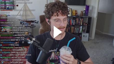 Streamer Drinks Grimace Shake Live On Stream Rlivestreamfail