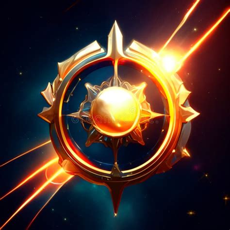 Compass And Star On A Dark Background 3d Illustration Stock Illustration Illustration Of Star