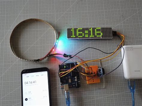 Analog Led Clock Circuit Diagram Led Clock 4 Steps