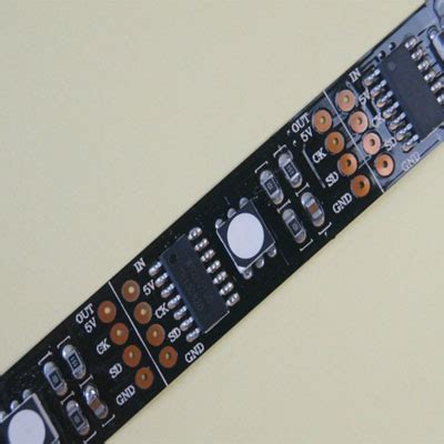 Black Pearl 5v 32 LEDs M Ws2801 LED Strip