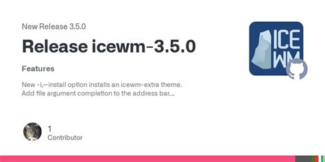 Icewm 350 Released X Floating Window Manager Rlinux