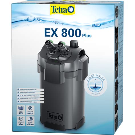 Tetra EX 800 Plus - внешний фильтр для аквариумов от 100 до 300 литров ...