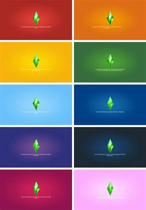 Loading Screen Overrided New Colors Sims Gameplay Sims Game Sims