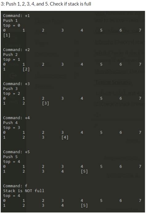 Solved Implement The Class Functions Of The Stack Adt By Way