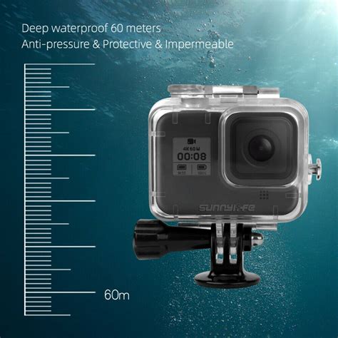 Sunnylife Waterproof Case M Underwater Diving For Gopro Photography Support Filter Lens
