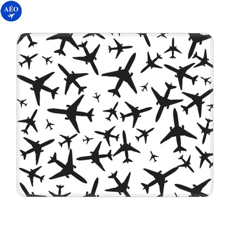 Aéo Tapis De Souris Motifs Avions De Ligne Aeo Aviation
