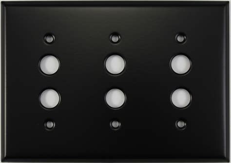 Historic Houseparts Inc Matte Black Switchplates Matte Black