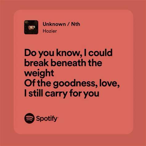 Hozier Spotify Lyrics Hozier Lyrics Aesthetic Lyrics