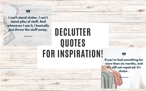 Declutter Quotes For Inspiration Shannon Torrens