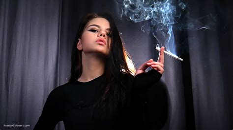 Russian Women Smoking Cigarettes