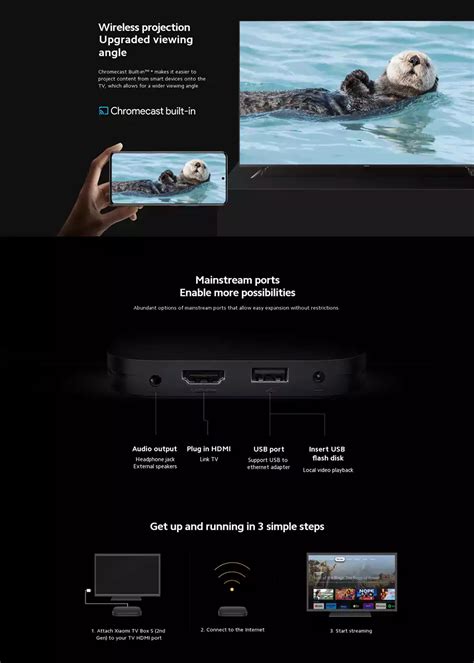 Xiaomi Mi Tv Box S Nd Gen K Ultra Hd Price In Bangladesh