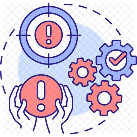 Damage Containment Icon Download In Colored Outline Style