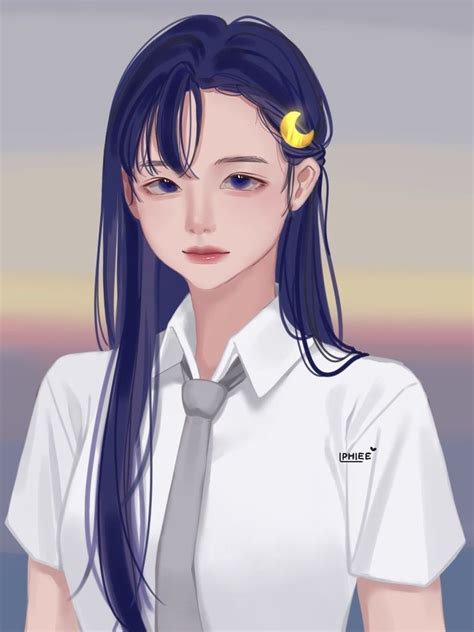 Novel Characters Anime Muslim How To Draw Hair Digital Art Girl