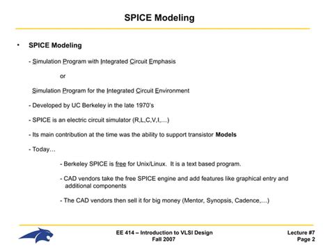 Vlsi Design Flow Introduction Details Ppt