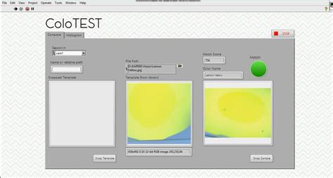 Tutorial Labview Komparasi Warna Ni Community