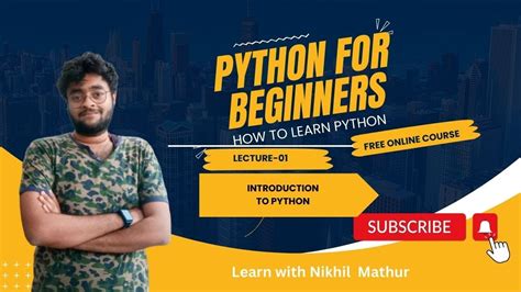 Introduction To Python Mastering Python Programming Python