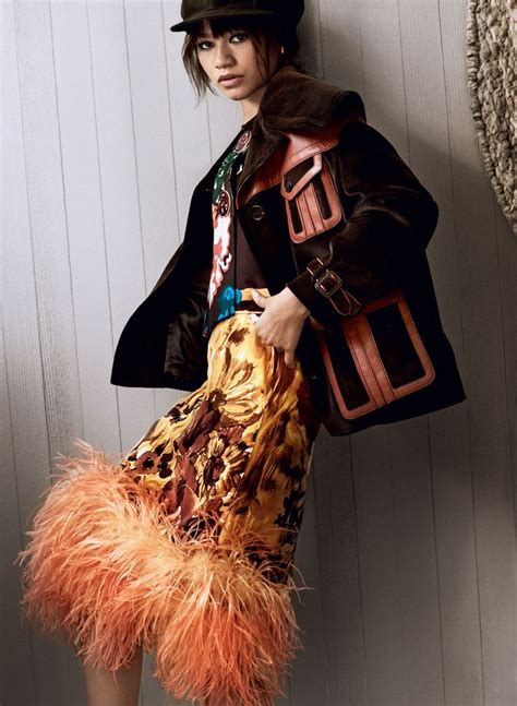Zendayas Vogue Cover Shoot Photos Captured By Mario Testino Zendaya