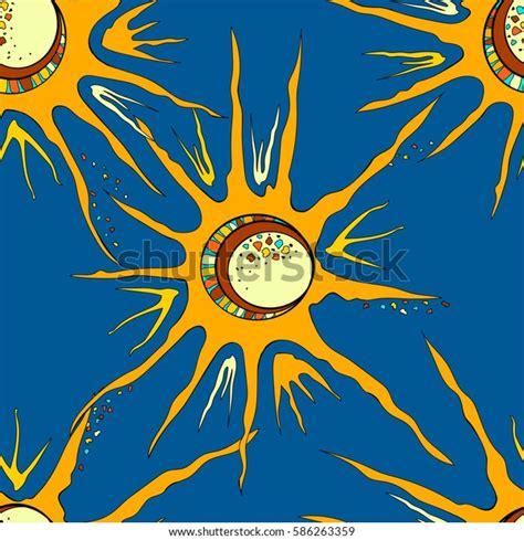 Solar Pattern Stock Vector Royalty Free 586263359 Shutterstock