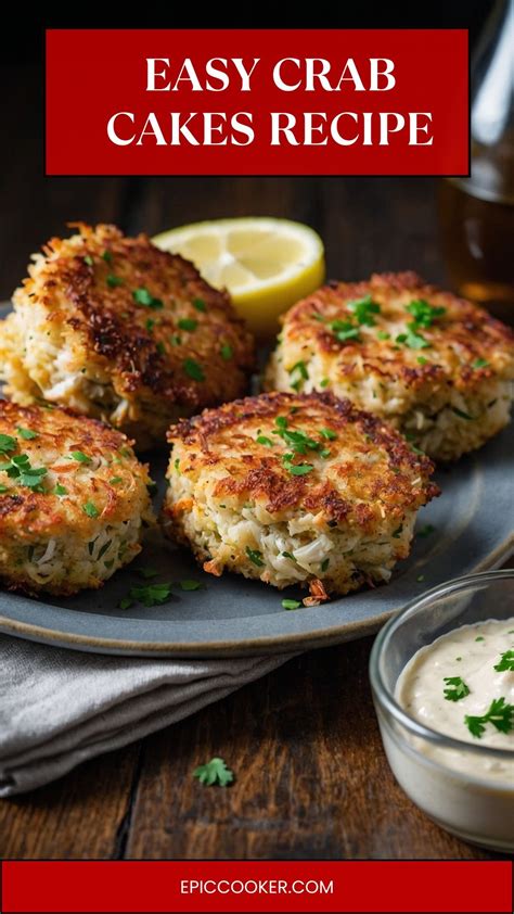 Easy Crab Cakes Recipe Epic Cooker