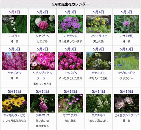 新しいコレクション 5 月 3 日 誕生 花 190949