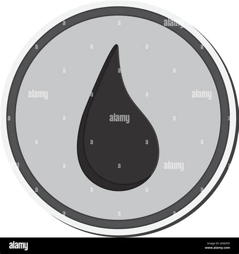 Droplet Badge Icon Stock Vector Image And Art Alamy