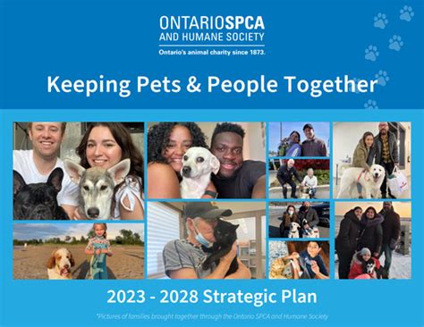 The Ontario Spca Unveils New Five Year Plan Ontario Spca And Humane