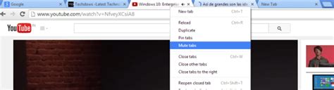 Mute Several Tabs At Once In Google Chrome