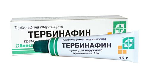 Тербинафин при лишае: антимикотические таблетки, крем, мазь