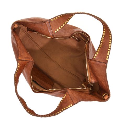 Shopping Bag Shopper Kura Cognac Campomaggi