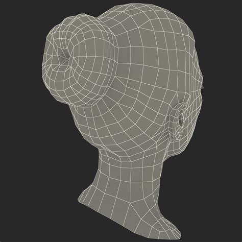 여성 머리 3D 모델 99 c4d ma max obj 3ds Free3D