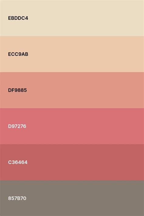 Color Palette Fall Hex Codes Color Palette Design Color Theory Color