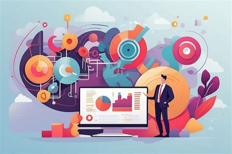 Premium Photo Team Collaboration Concept Reporting Charts Development Analysis Workflow
