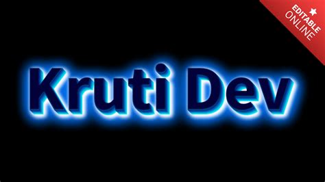 Kruti Dev Text Effect Generator