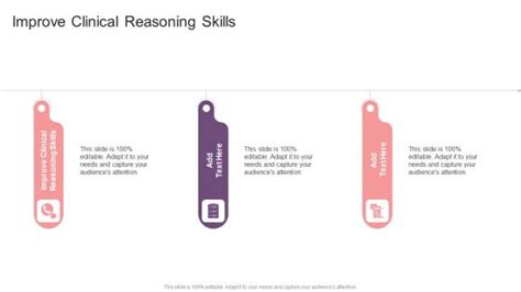 Improve Clinical Reasoning Skills PowerPoint Presentation And Slides PPT Example SlideTeam