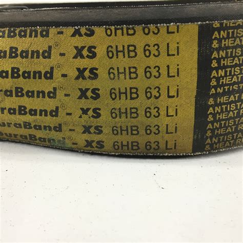 PIX DuraBand XS 6HB63Li V Belt 6HB 63 Li Triple Band EBay