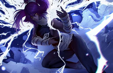 Shihouin Yoruichi Bleach Drawn By Jesseschickler Danbooru