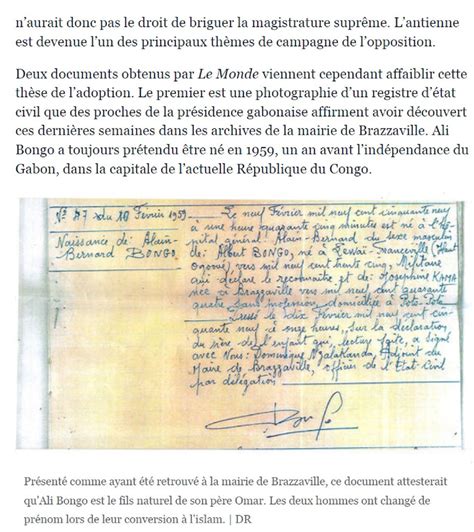 Gabon Ali Bongo Contre Les Myboto Fille Et Père Un Procès Qui Promet Mure